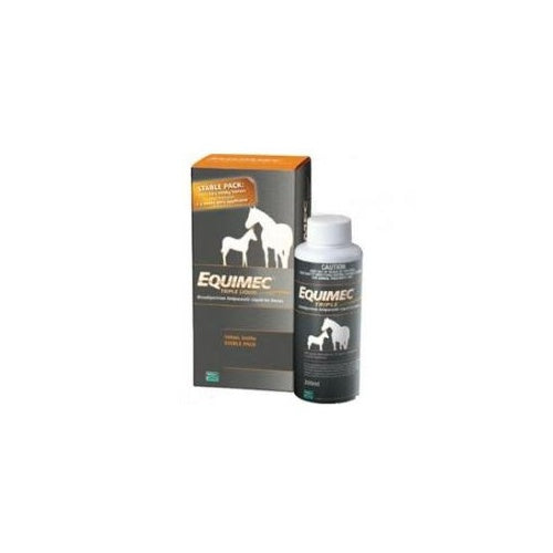 Equimec Triple Liquid for Horses Wormer 300ml – Equine And Pet