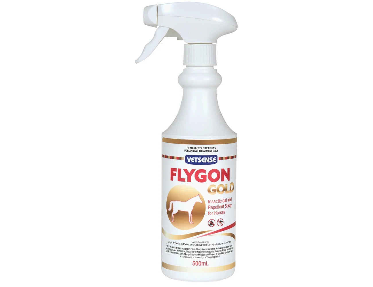 Vetsense Flygon Gold Insecticidal and Repellent Spray 500ml – Equine ...