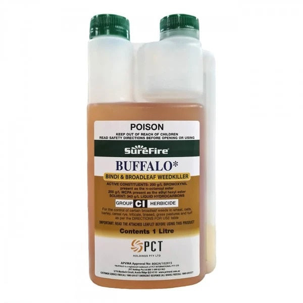 Surefire Buffalo Bindi & Broadleaf Weedkiller – Equine And Pet