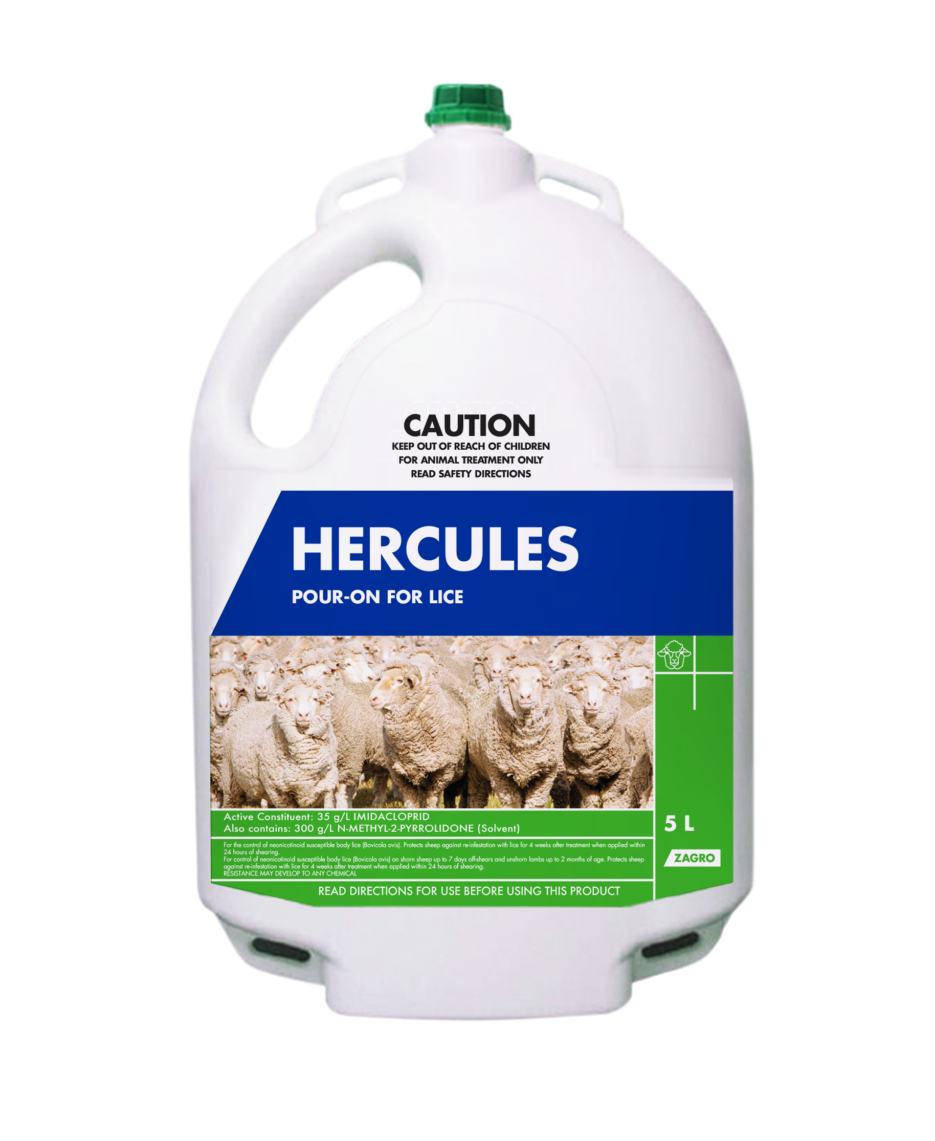Zagro Hercules Pour Sheep Lice Spray on (Avenge Bayer) – Equine And Pet