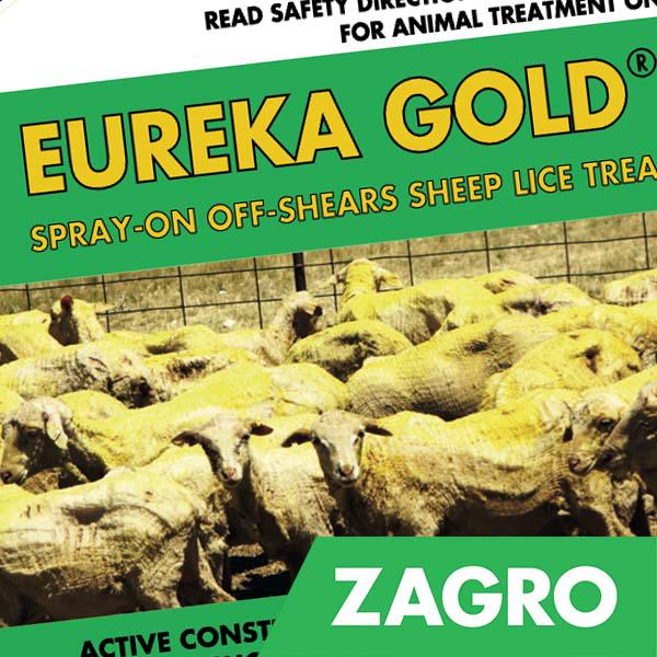 Zagro Eureka Gold THE ONLY DIAZINON BACKLINE TREATMENT FOR SHEEP LICE ...